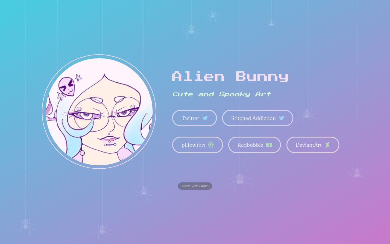 Alien Bunny's Social
